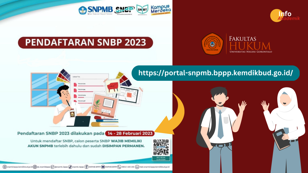 Info Akademik : Pendaftaran SNBP 2023 DIBUKA - Fakultas Hukum